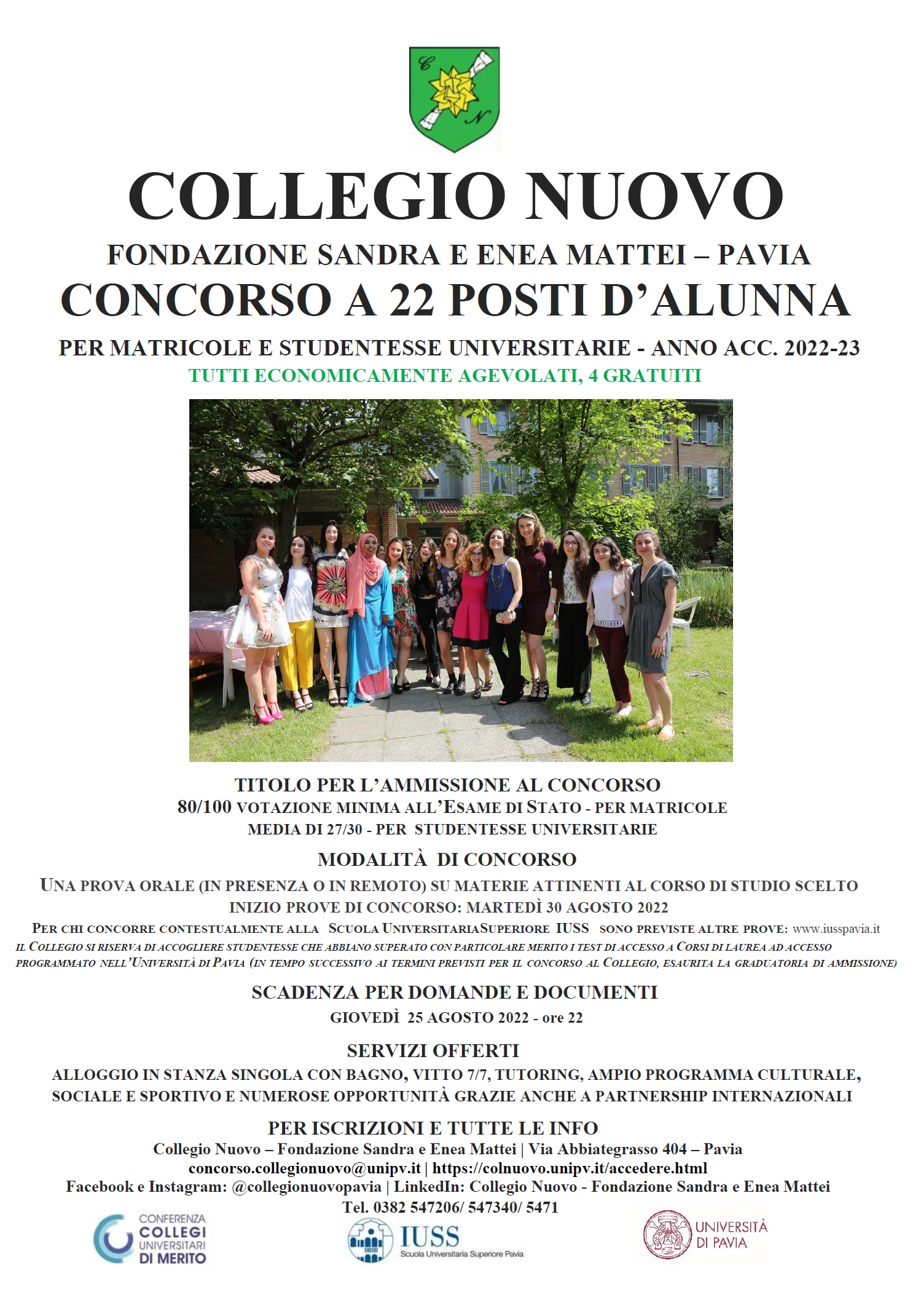 NOTICE OF COMPETITION AY 2022-23 - New College