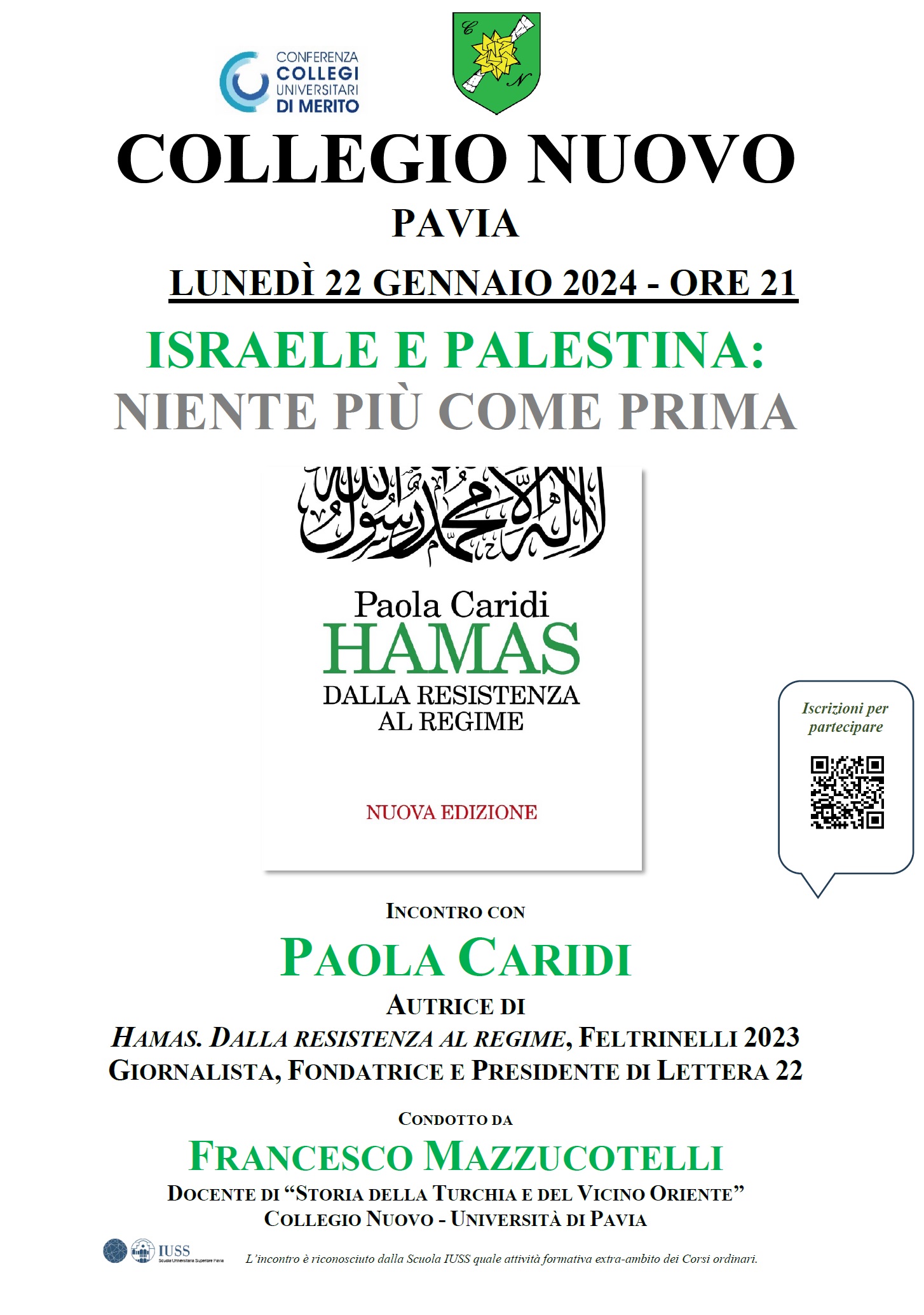 Israele e Palestina: niente più come prima - Collegio Nuovo